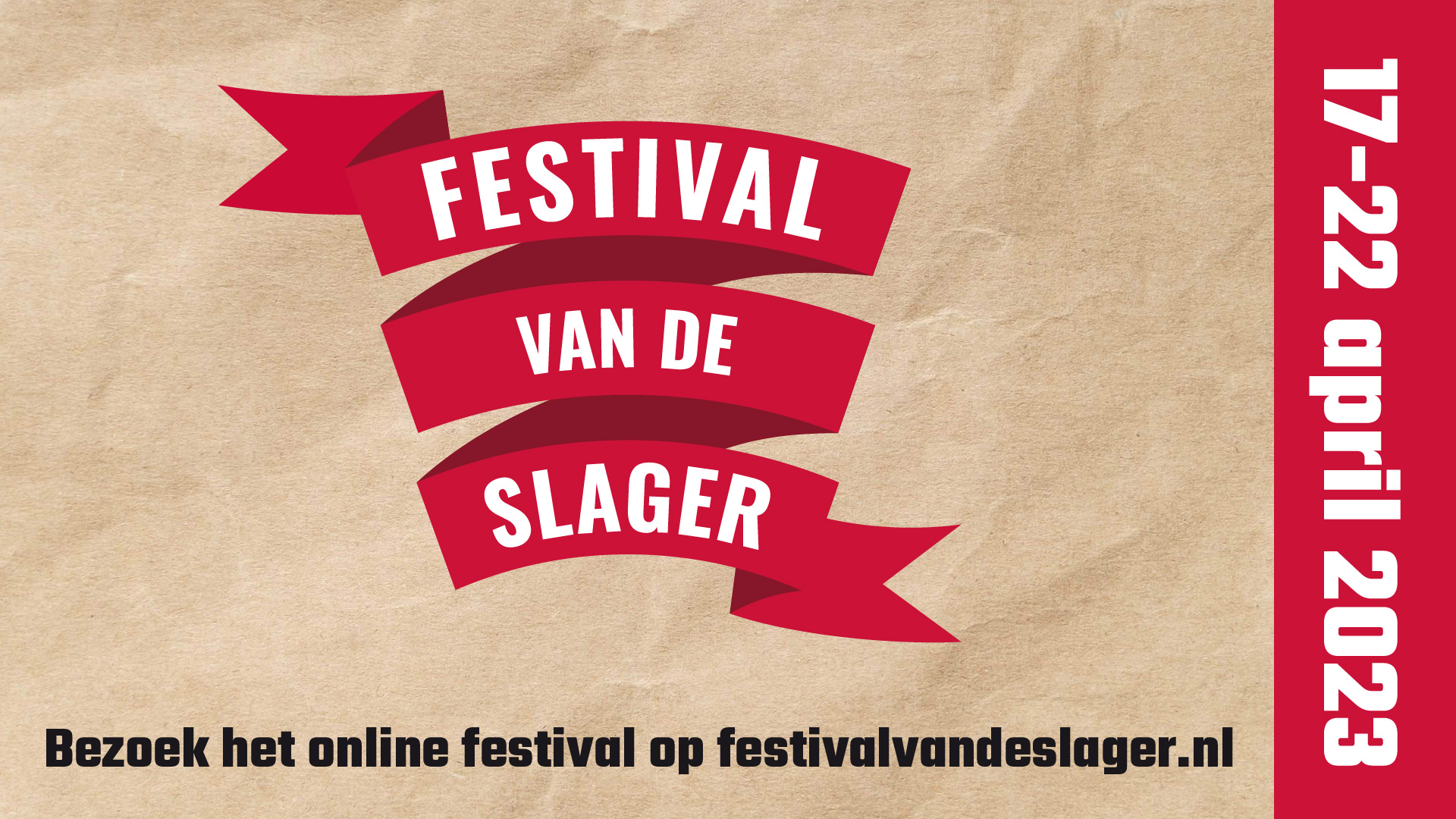 Media-kit voor Week van de Slager beschikbaar